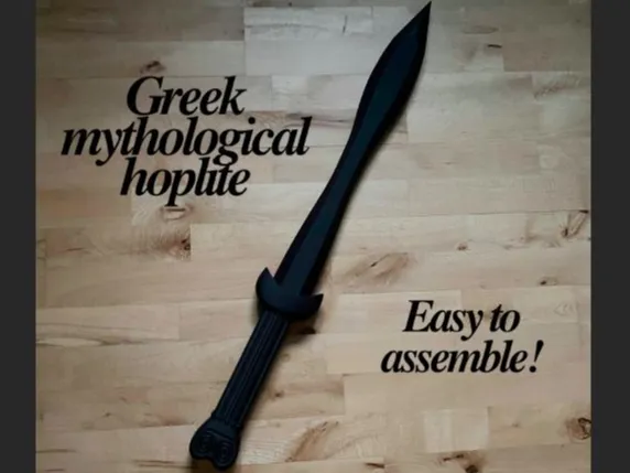 Greek mythological hoplite sword by Realox89 MakerWorld: Download Free ...