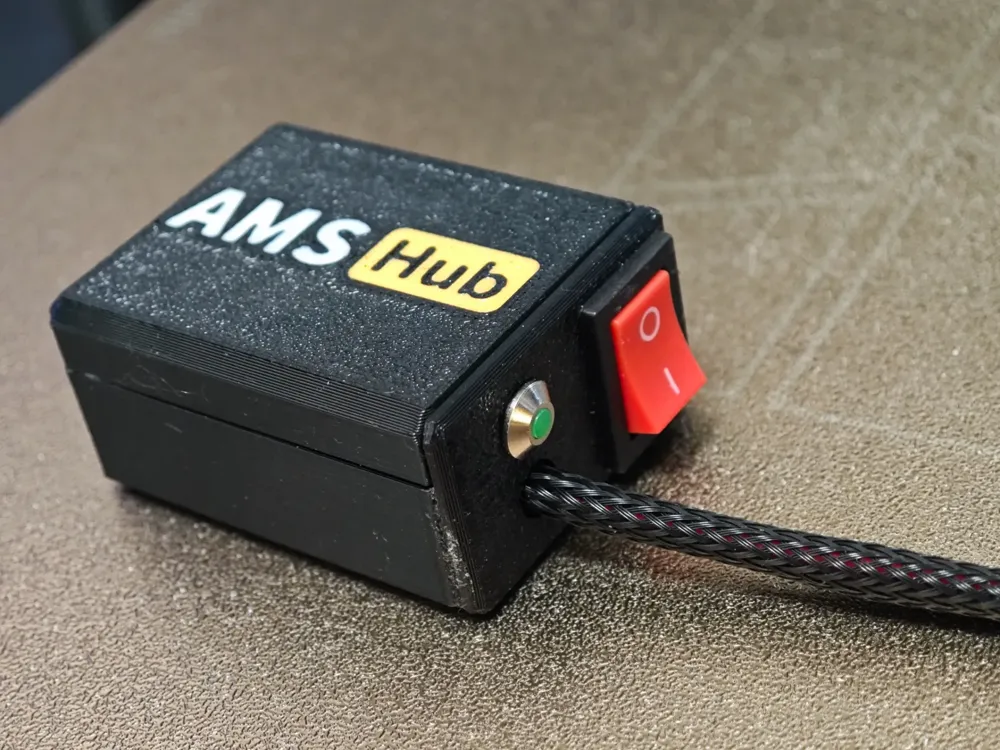 Essential power splitter box for Bambu Lab A1 AMS printing by 3D打印侠 ...