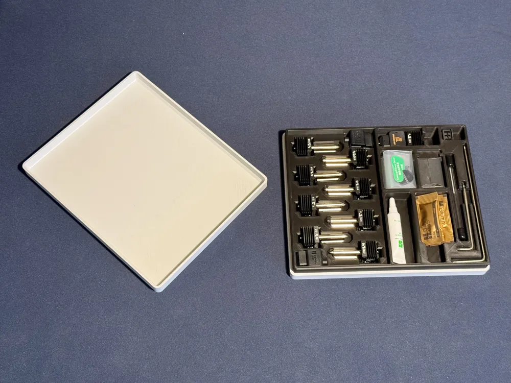 H2D Accessories Tool Box - with nozzle storage - Free 3D Print Model ...