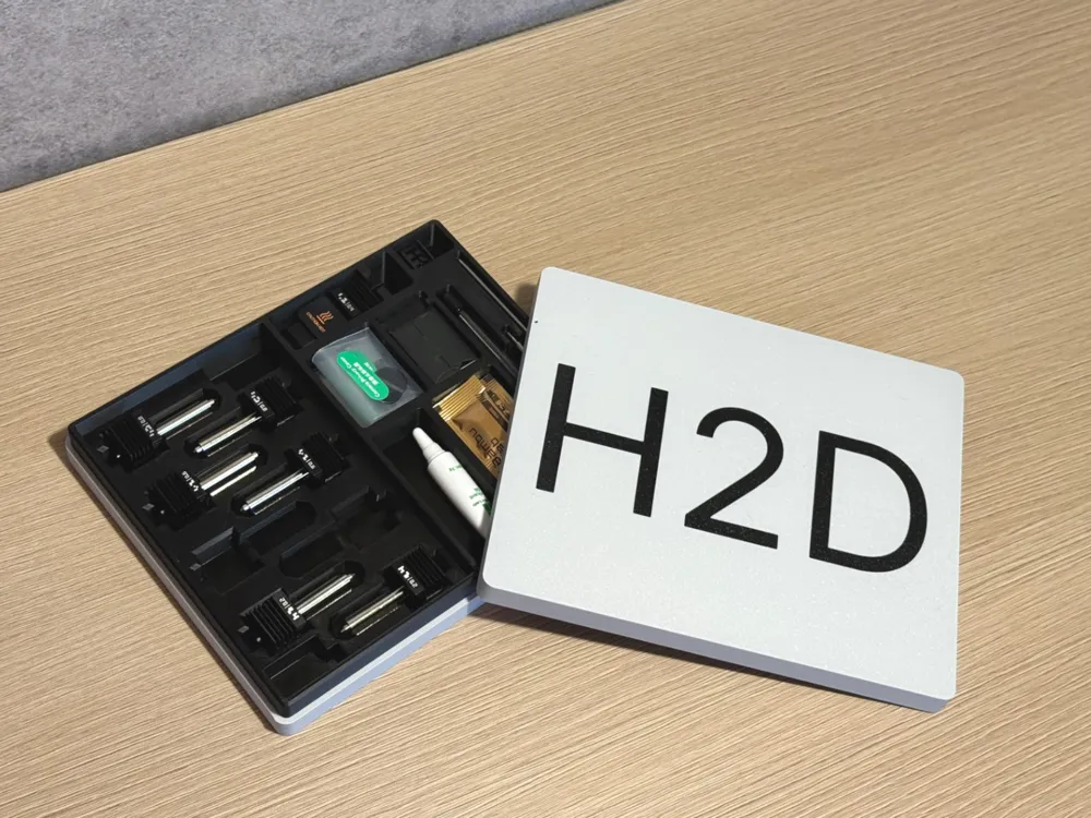 H2D Accessories Tool Box - with nozzle storage - Free 3D Print Model ...