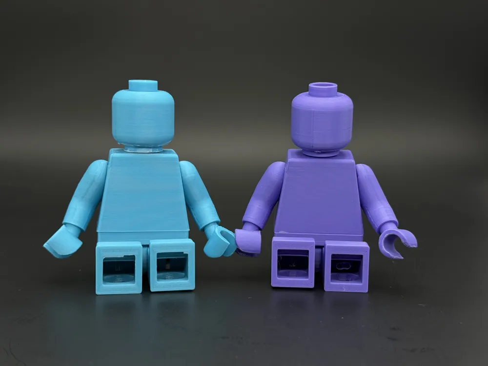 Brick Guy – The Classic Brick-Style Figure - Free 3D Print Model ...