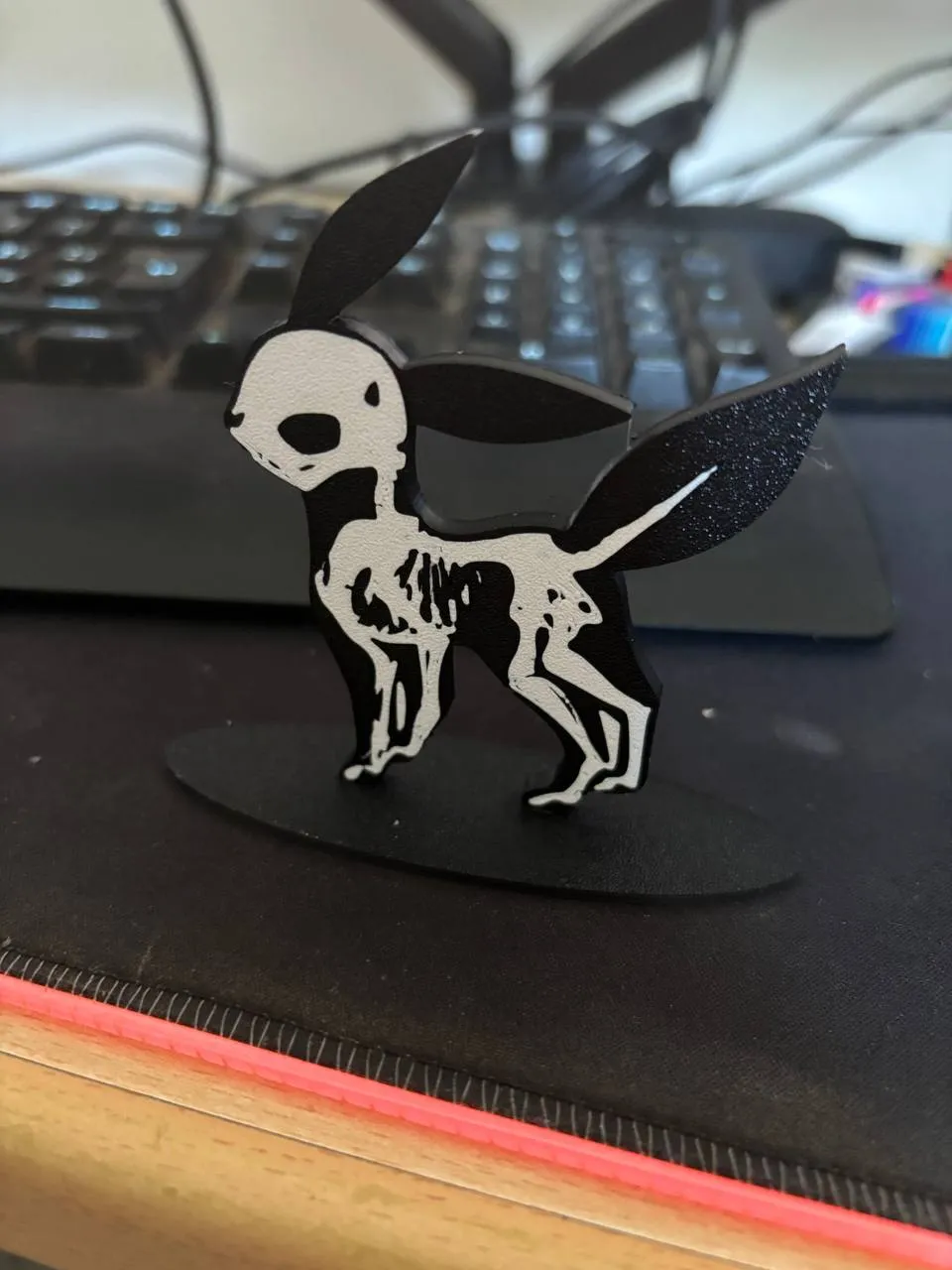 Umbreon Skeleton Halloween by Crow0197 MakerWorld: Download Free 3D Models