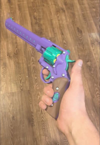 Joker "Bang" Revolver - Functioning Prop Gun - Free 3D Print Model ...