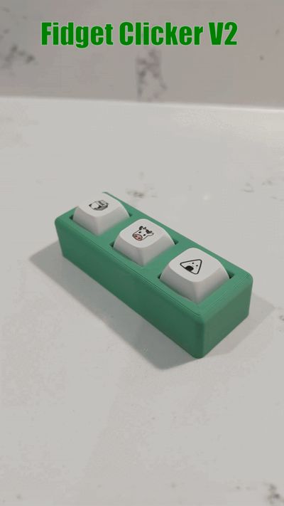 Clicker Fidget Toy V2 by 3D Accessory MakerWorld: Download Free 3D Models