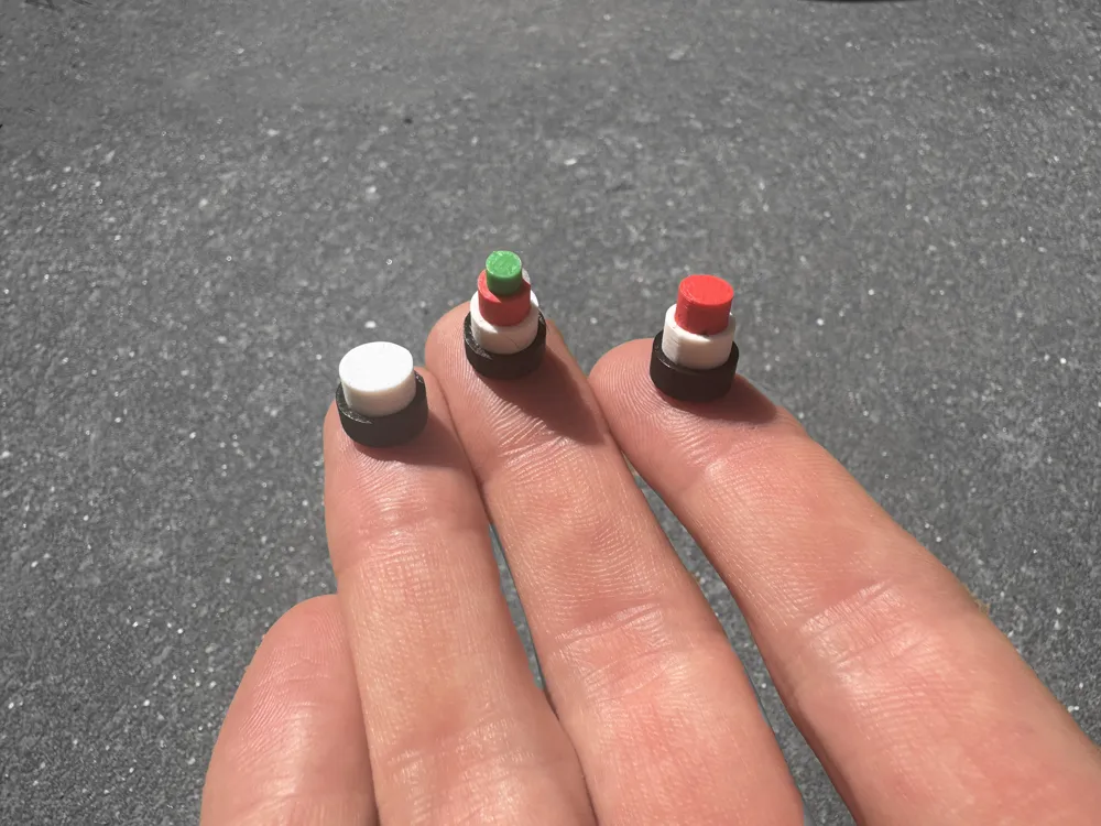 Quick AMS Color Test Print (multicolor 2 - 3 - 4) - Free 3D Print Model ...