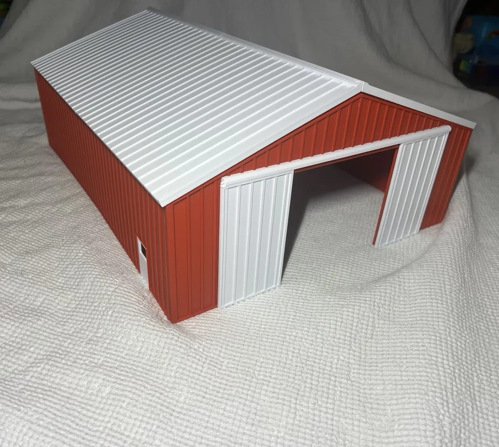 1/64 scale barn - Free 3D Print Model - MakerWorld