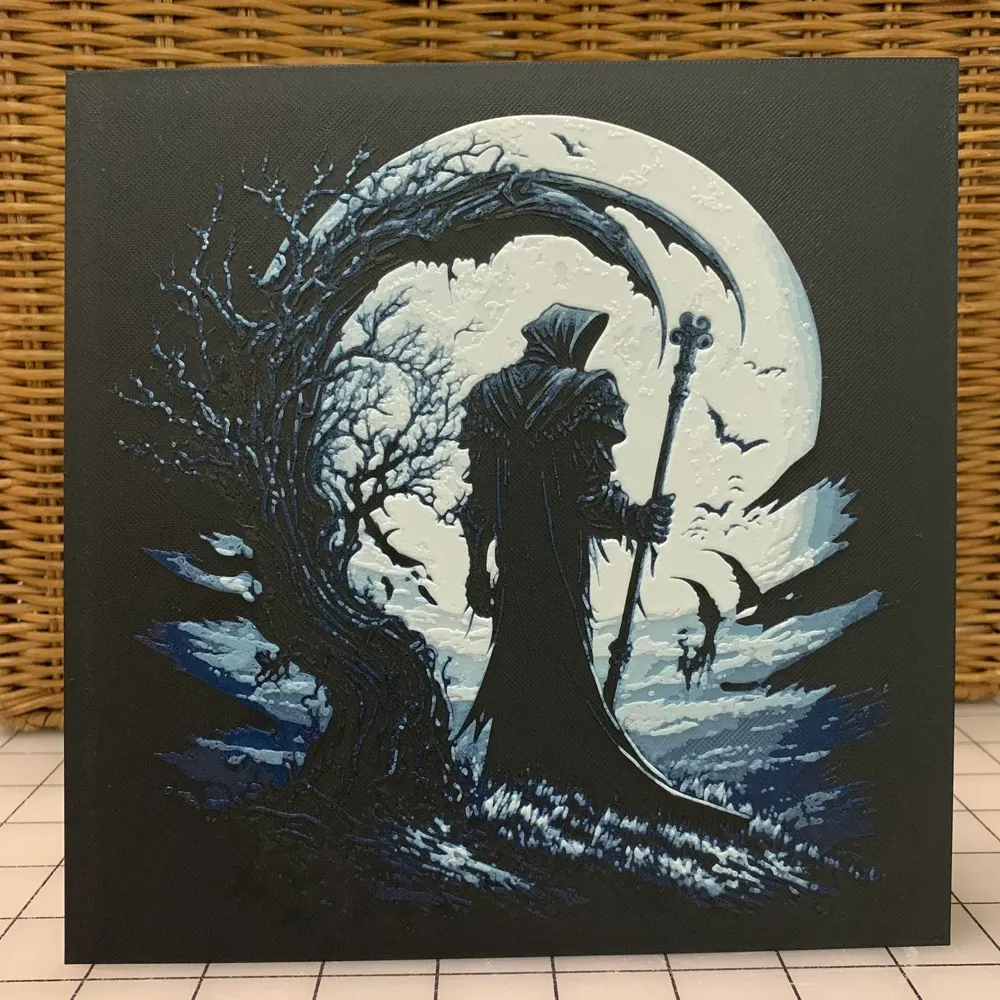 Reaper by a tree by parksddd - MakerWorld