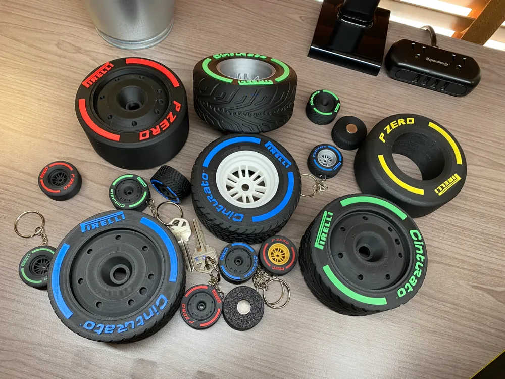 F1 Slick Tire For Keys new spec no AMS by F1dude MakerWorld: Download ...