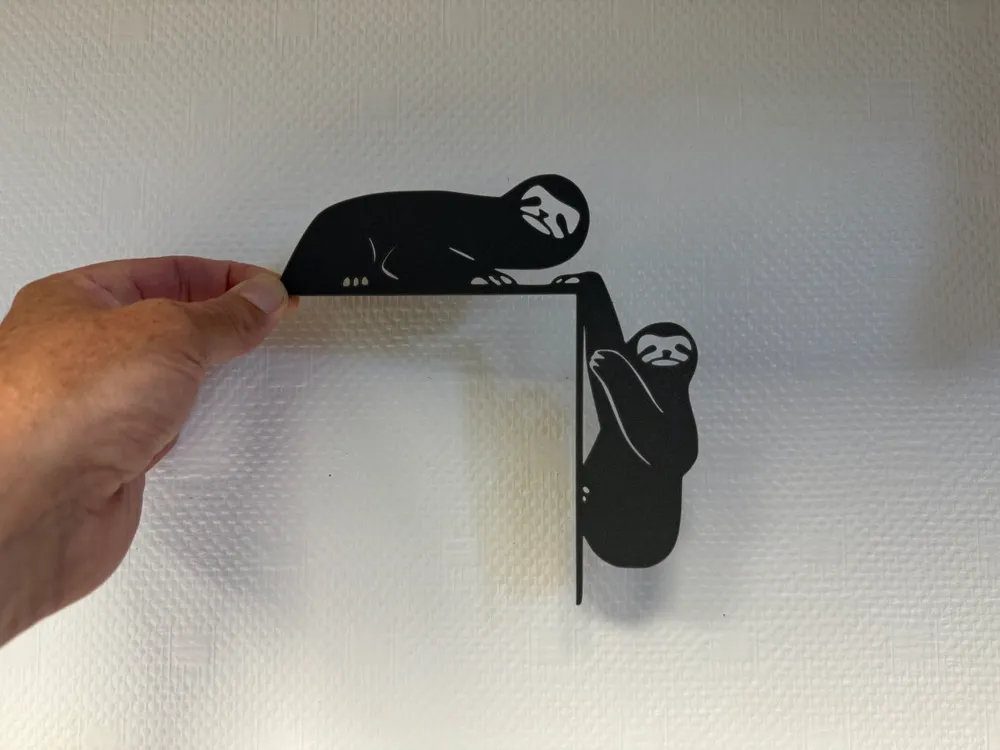 Door decor sloth by G3dFactory - MakerWorld