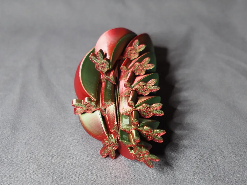 Egg TwySlime + Bunny – Easter Fidget :-) - Free 3D Print Model - MakerWorld