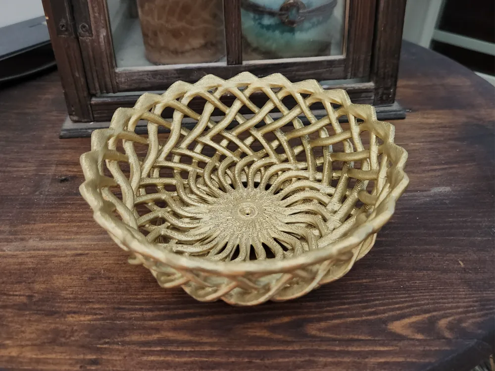 Decorative Weaved Bowl by dtm247 - MakerWorld