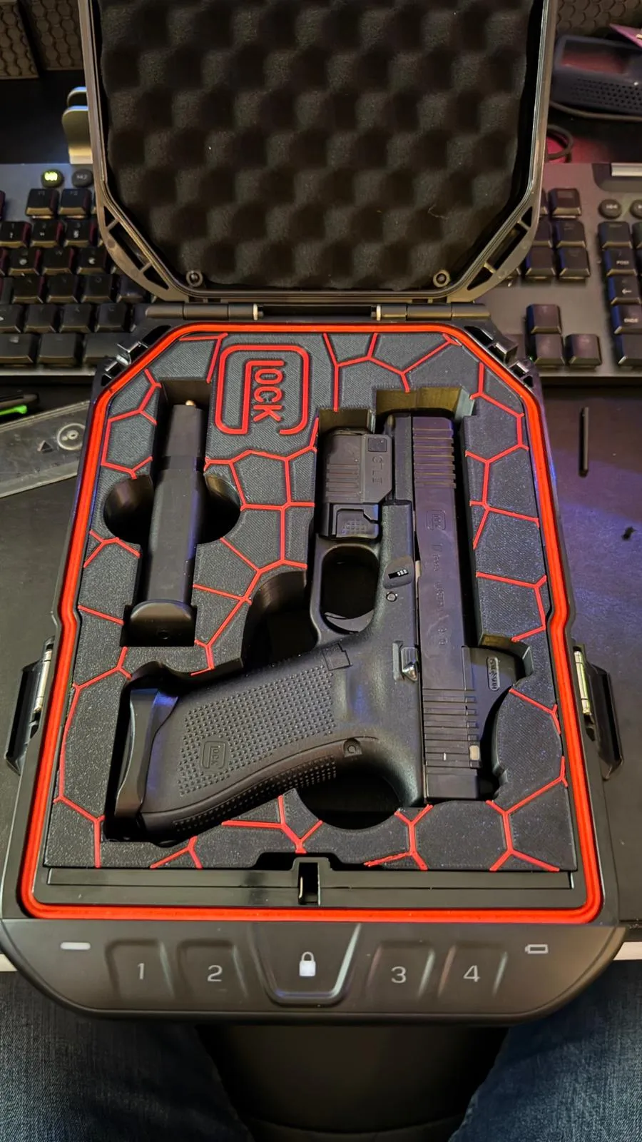 Vaultek Lifepod 2.0 insert - Glock 17 Gen5 - Free 3D Print Model ...