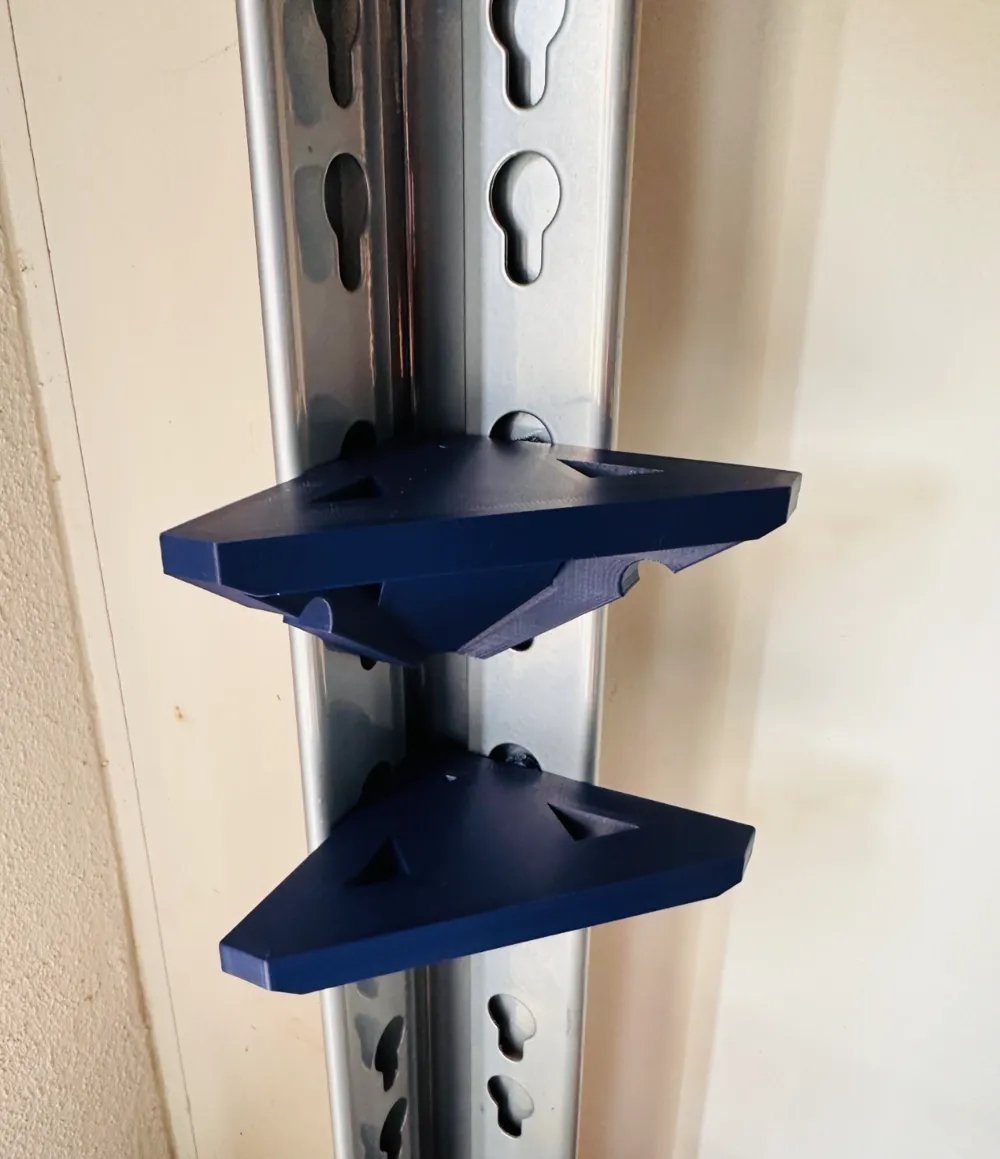 Garage Storage shelves - corner brackets by hunk.ktm - MakerWorld