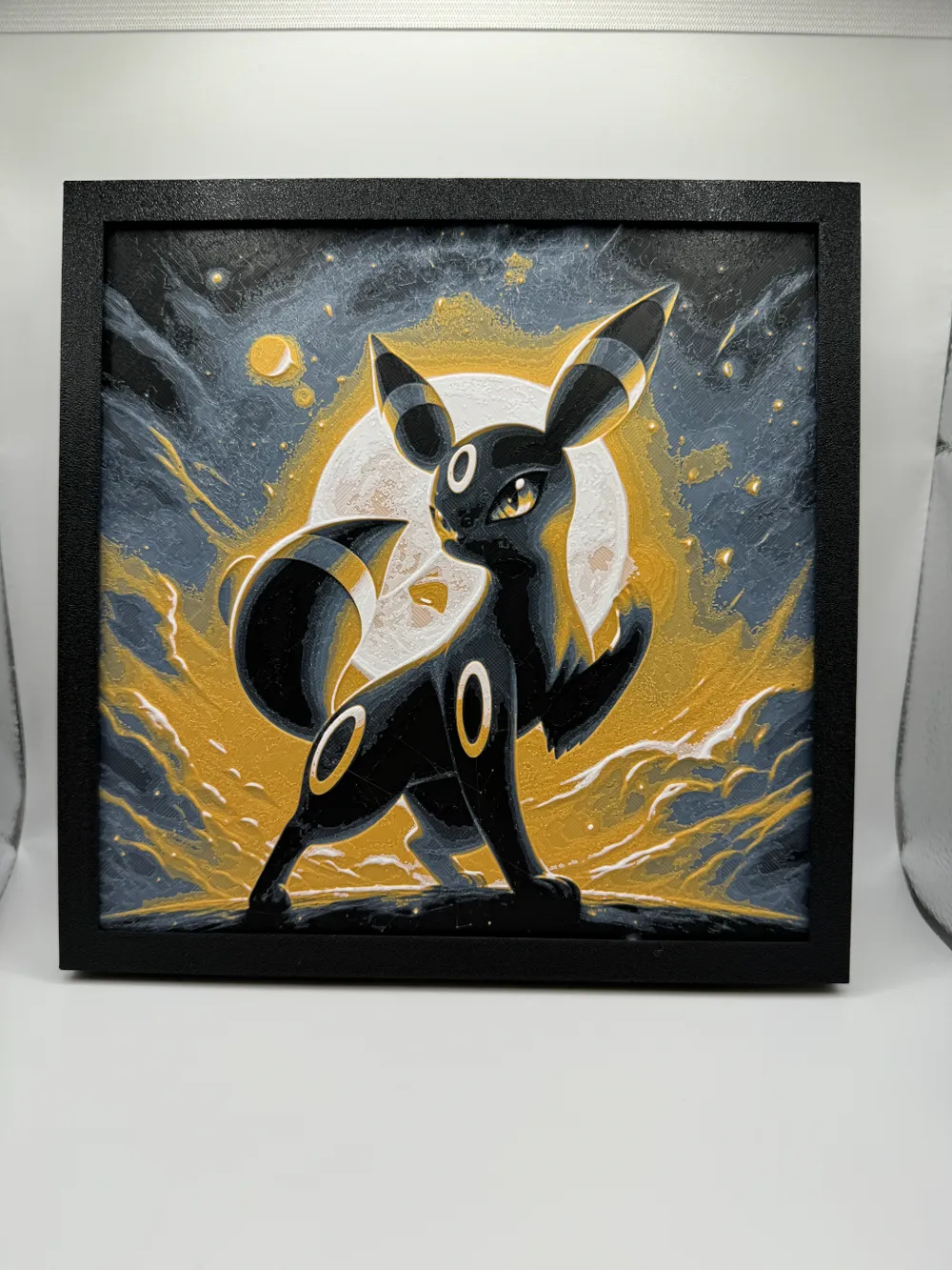 Umbreon - Pokemon Hueforge - Free 3D Print Model - MakerWorld