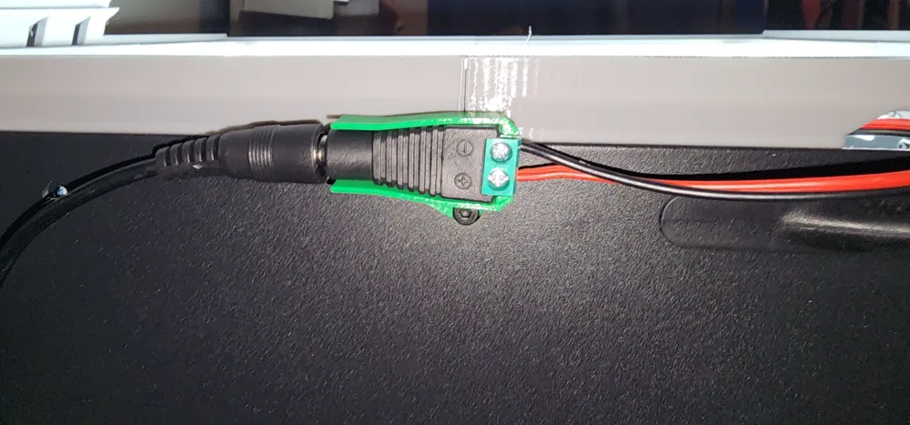 12v dc barrel connector holder by printopiauae - MakerWorld