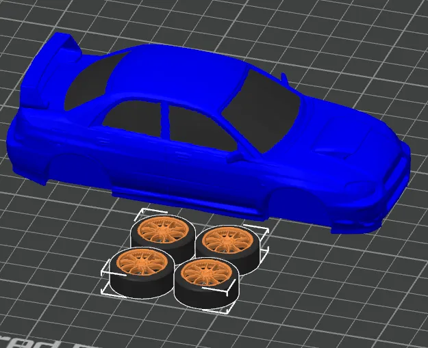 Subaru WRX STi by RU3D - MakerWorld