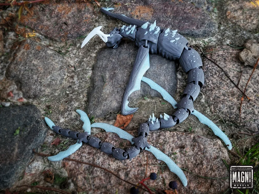 Articulated Silence Leviathan - Subnautica by MagniModels MakerWorld: Download Free 3D Models