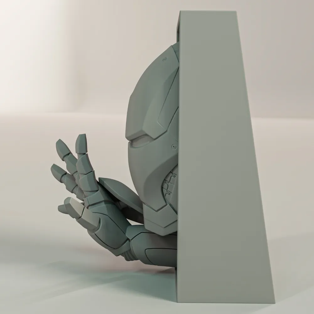 Iron Man Book Nook and Wall Mount by Treddigineer MakerWorld: Download ...