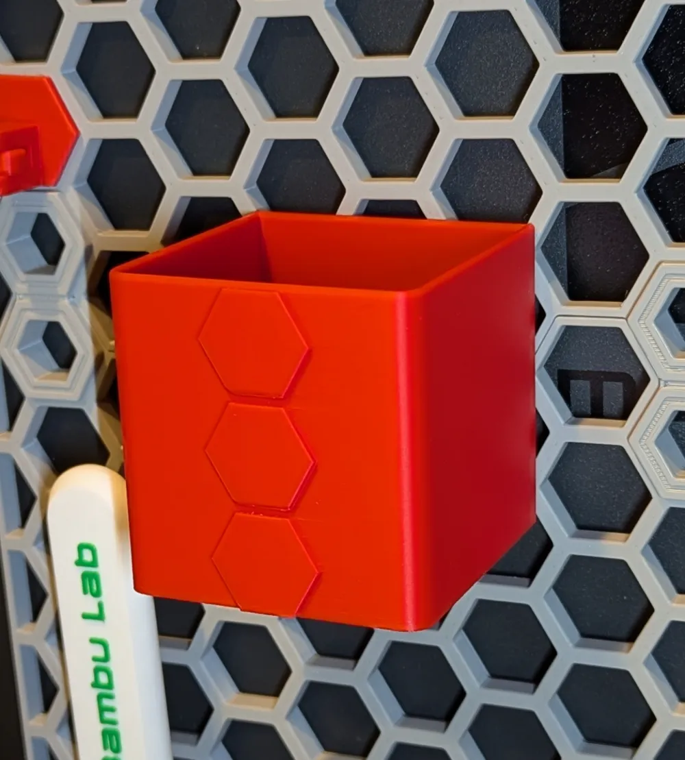 60mm Cube Bin For HSW - EZ-Lock Insert by Wile E. 3D MakerWorld: Download Free 3D Models