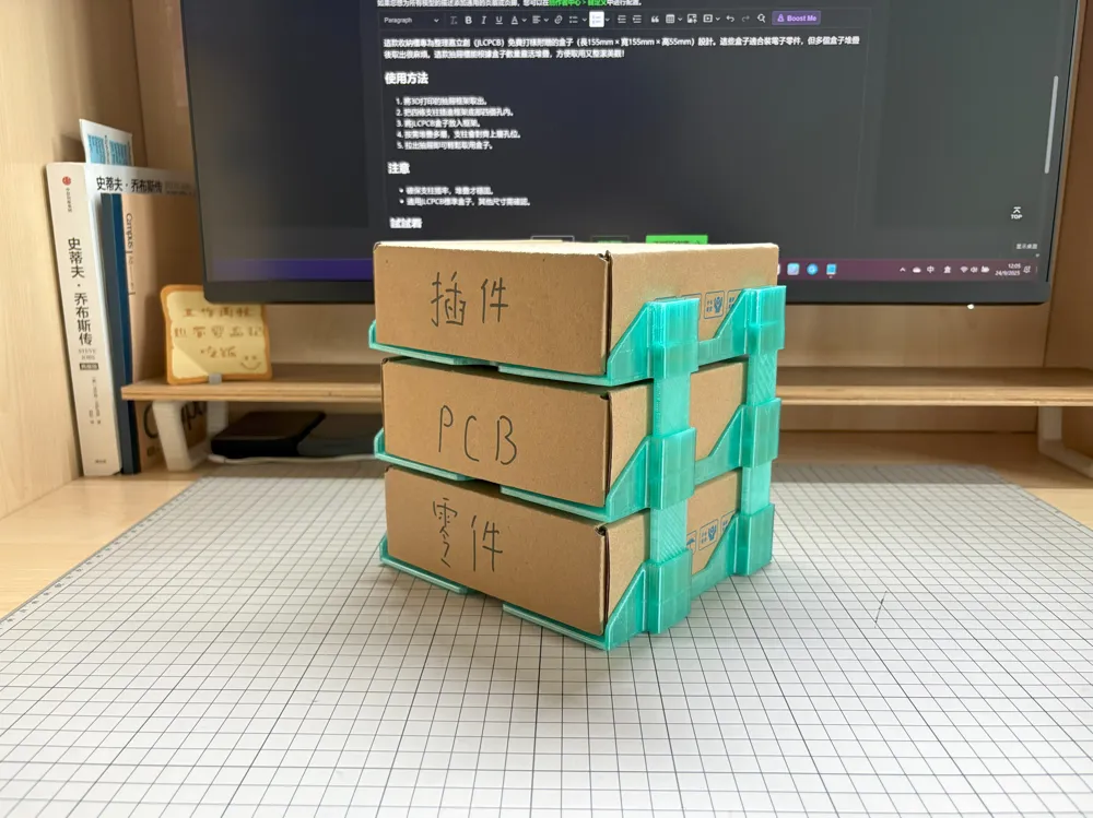 JLC PCB Box Drawer - Free 3D Print Model - MakerWorld