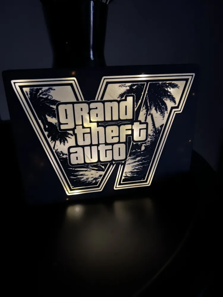 GTA 6 Light Box - Free 3D Print Model - MakerWorld