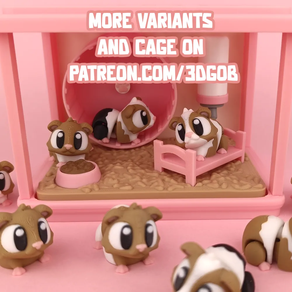 Flexível de Cobaias Grátis por 3DGOB MakerWorld: Baixe modelos 3D gratuitos