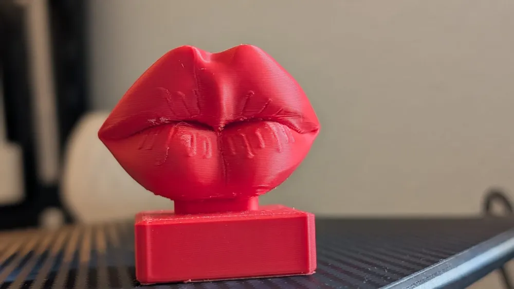 Pucker Up Lips Bust by Dexter MakerWorld: Download Free 3D Models