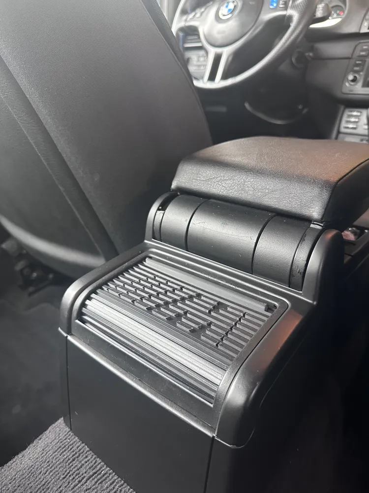 Ashtray cover - Msport Logo - Bmw E46 Ashtray - Free 3D Print Model ...