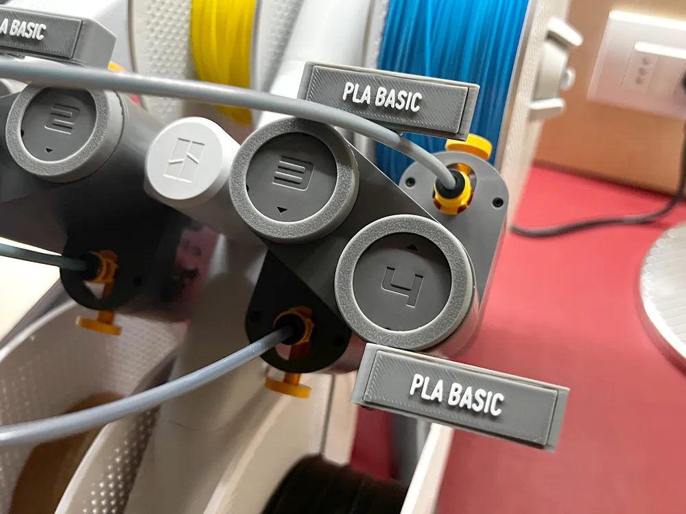Spool Clip + Label + AMS Holder by One Maker Show MakerWorld: Download ...