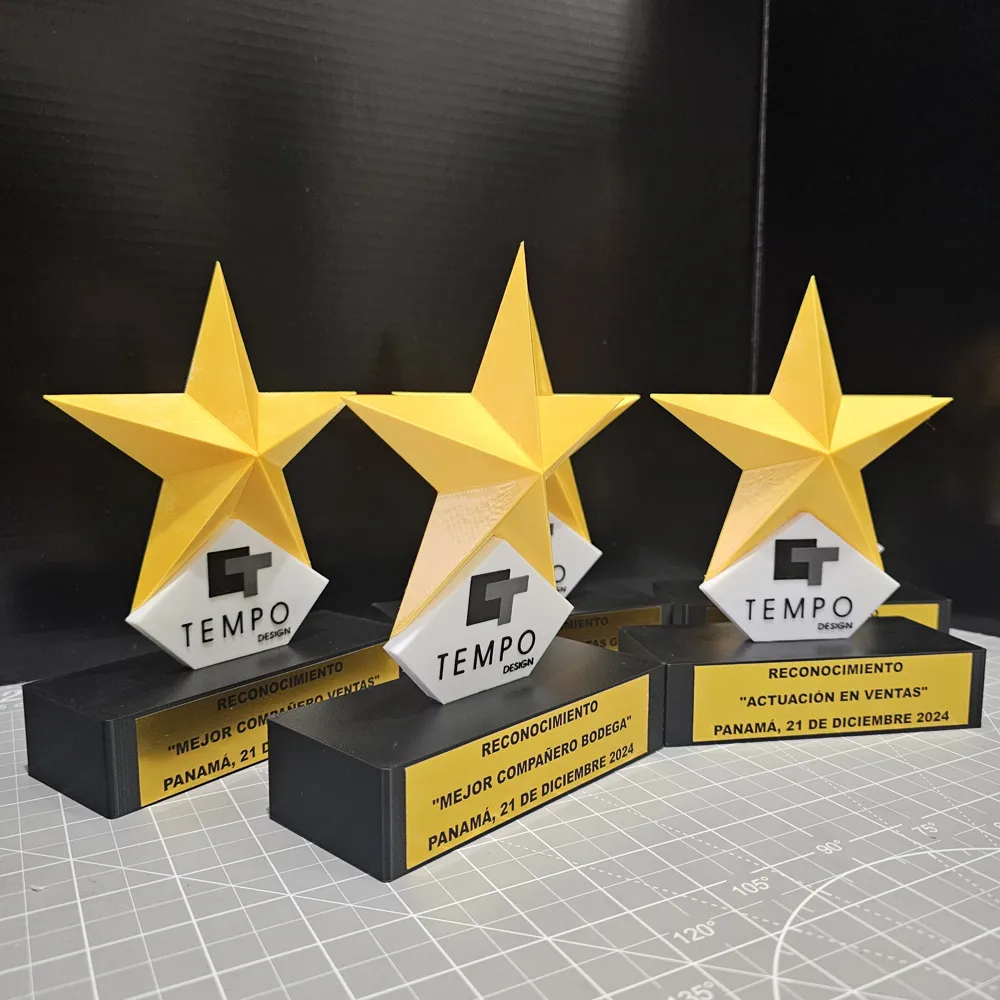 Base de trofeo - Estrella - Modelo de impresión 3D gratuito - MakerWorld
