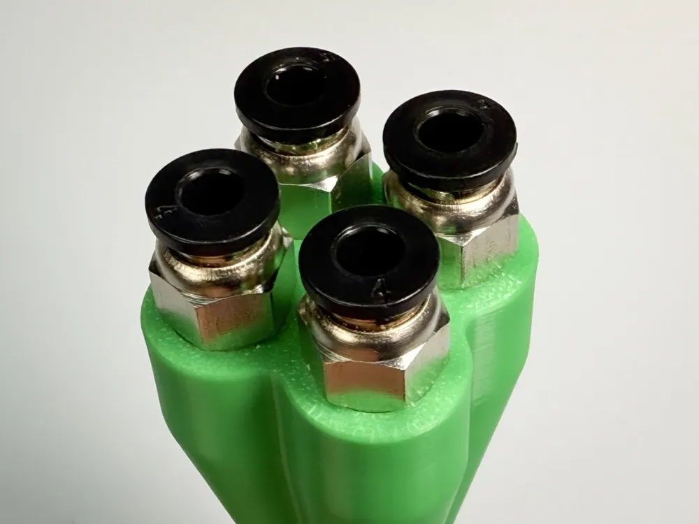 Easy Split Afterburner 4-1 PTFE Splitter - Free 3D Print Model - MakerWorld