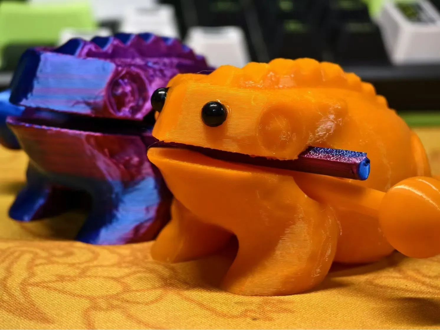 Street Vendor Series: Talking Frog / Lucky Toad / Children's Toys by ...