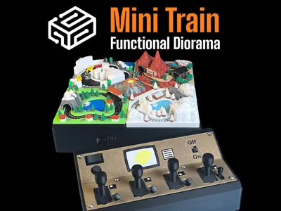 Mini Train - Functional Diorama | Collection - MakerWorld: Download ...