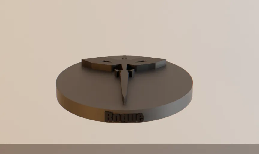 Rogue DND Class token by everythingDND - MakerWorld