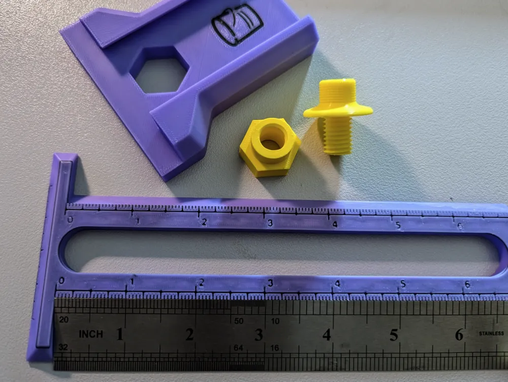 Parallel Marking Gauge with Imperial Scale by blecheimer - MakerWorld