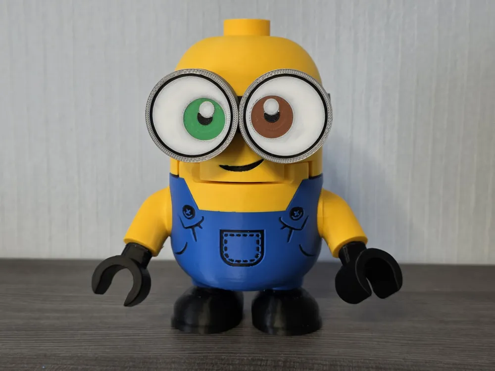 Minion Bob - Despicable Me - 500% ~16cm - Free 3D Print Model - MakerWorld