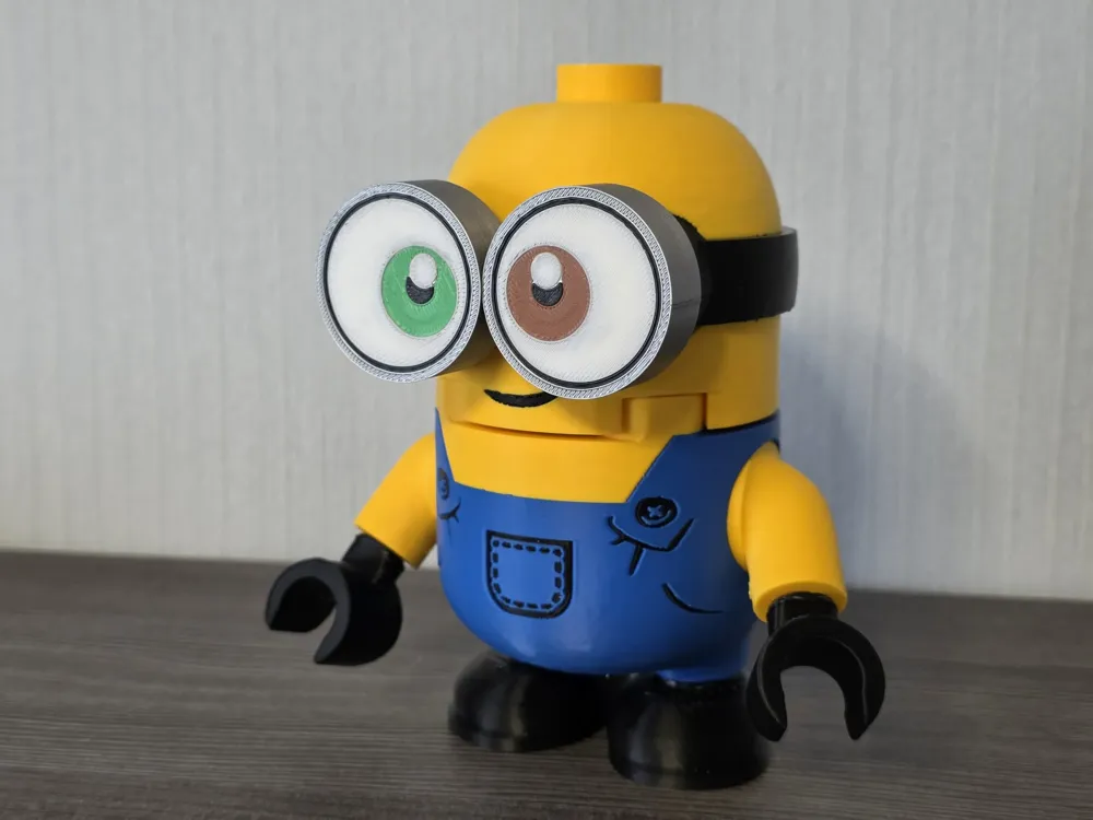 Minion Bob - Despicable Me - 500% ~16cm - Free 3D Print Model - MakerWorld