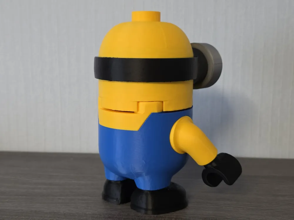 Minion Bob - Despicable Me - 500% ~16cm - Free 3D Print Model - MakerWorld