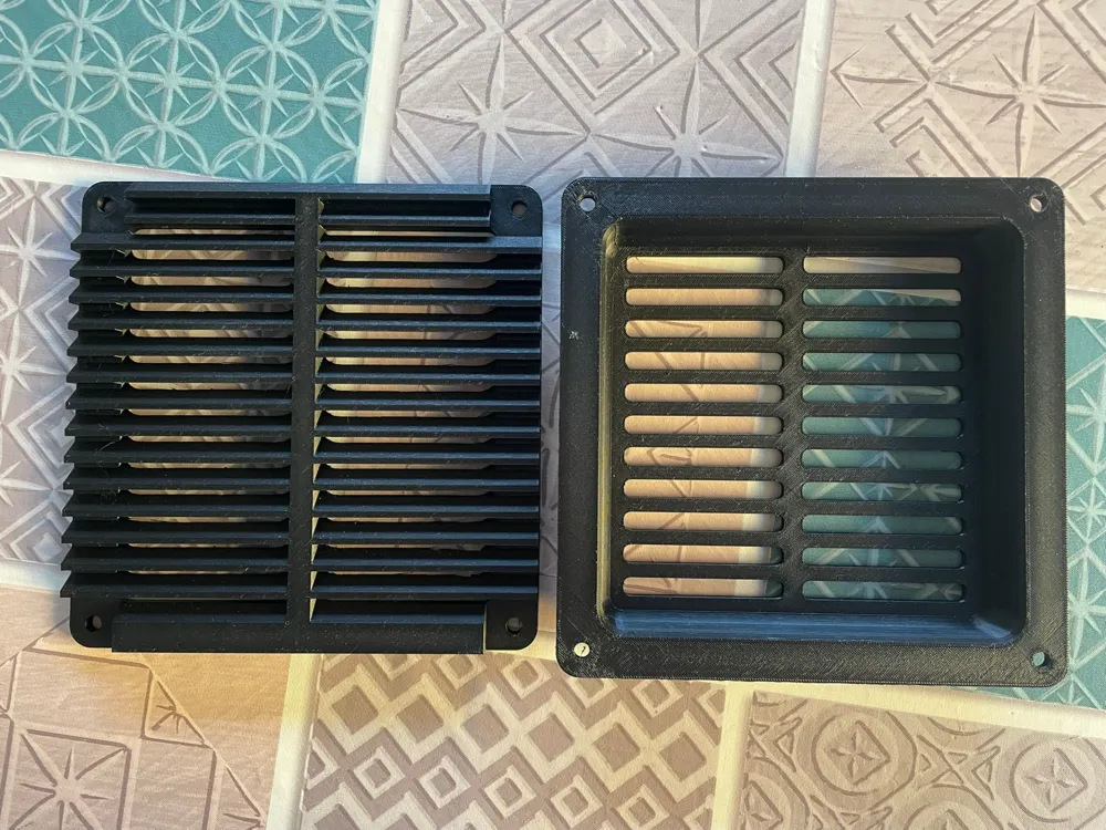 Air Vent with filter "Customizable" by Lorenzo - MakerWorld