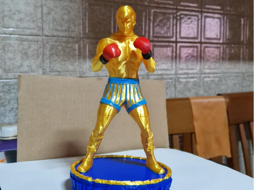 Rocky Balboa 3D Figure - Free 3D Print Model - MakerWorld