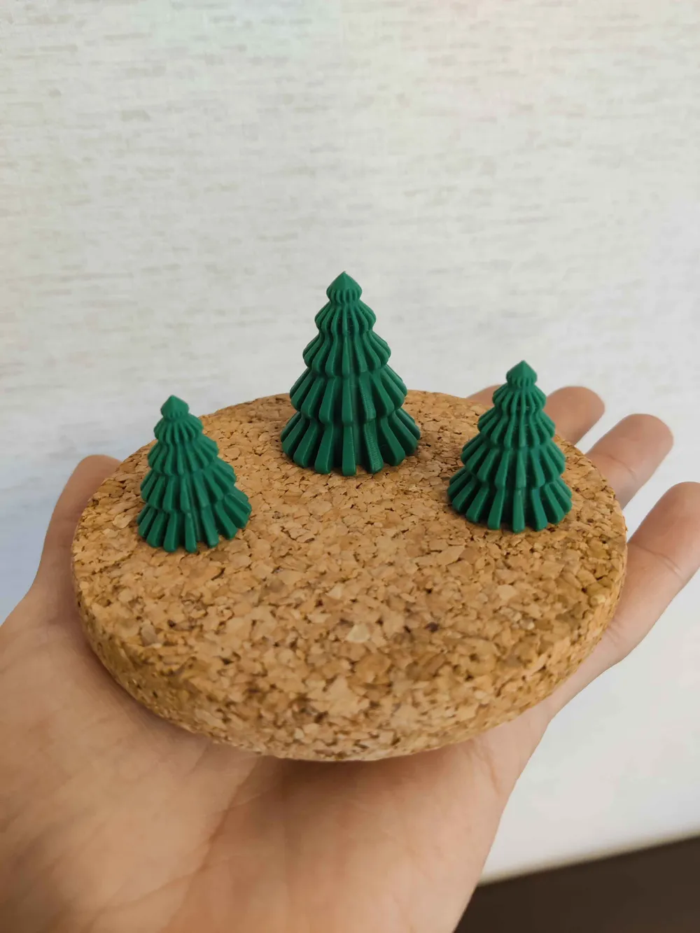 Modern Mini Christmas Trees – Set of Three - Free 3D Print Model ...