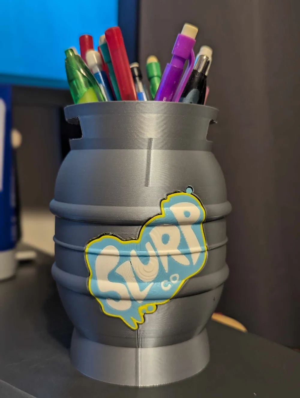 Fortnite Shield Barrel Pen Cup/Can Koozie by TOMF00LRY MakerWorld ...