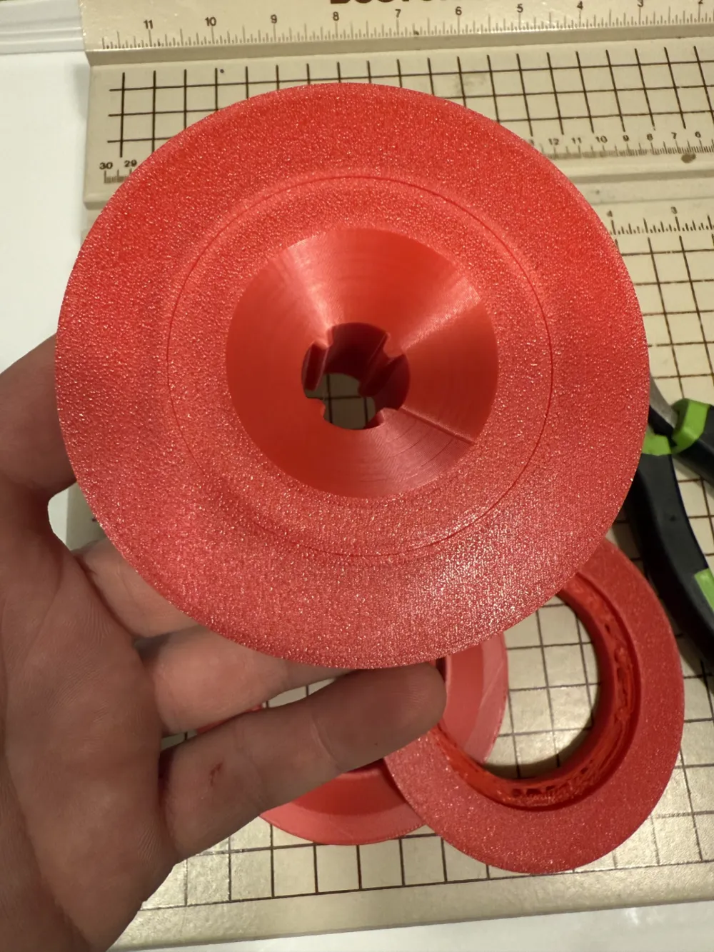 Spool Rings for Spool Adapter (Concentric Upgrade) Remixed by user ...