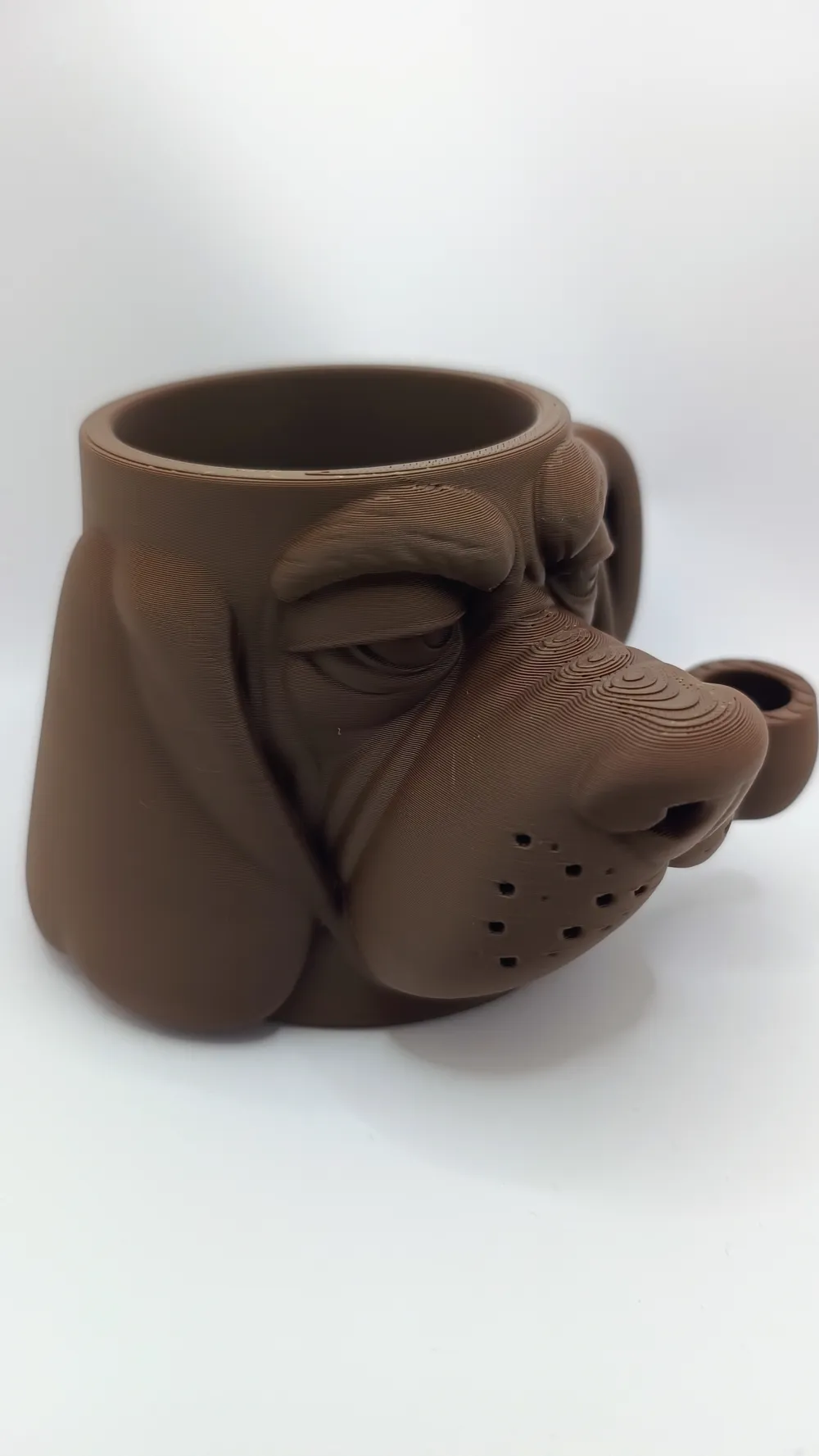 Brumm - Dog Mug with Pipe Scowl - Free 3D Print Model - MakerWorld