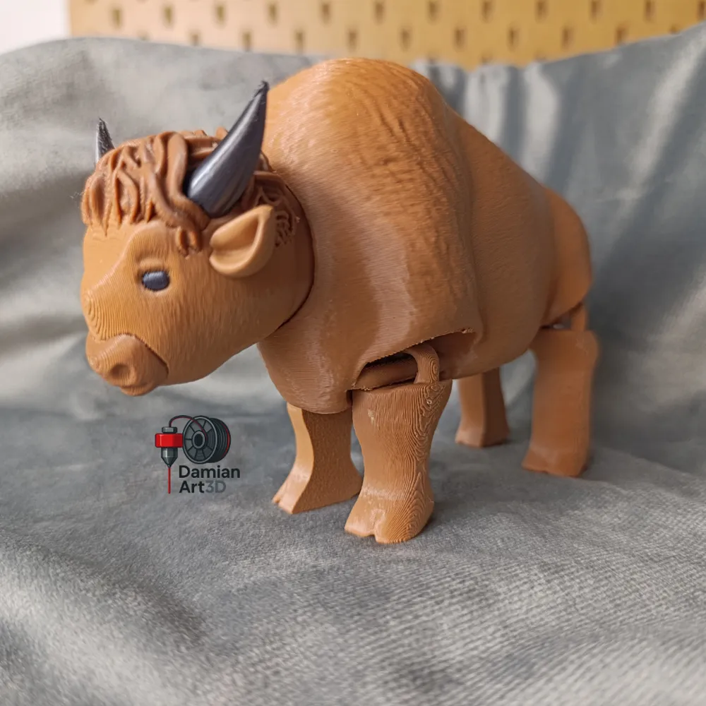 Polish Articulated Bison - Free 3D Print Model - MakerWorld