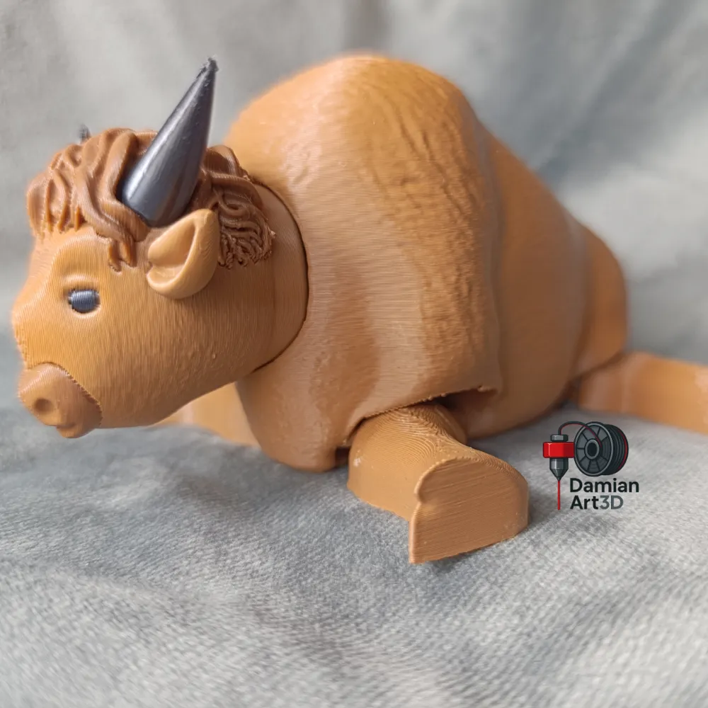 Polish Articulated Bison - Free 3D Print Model - MakerWorld