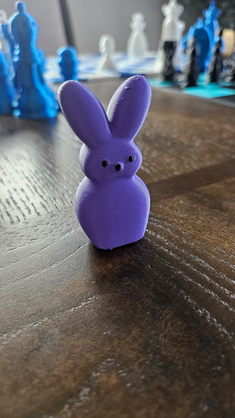 3D Standing Peeps Bunny Version 1.0 by AjListon08 - MakerWorld