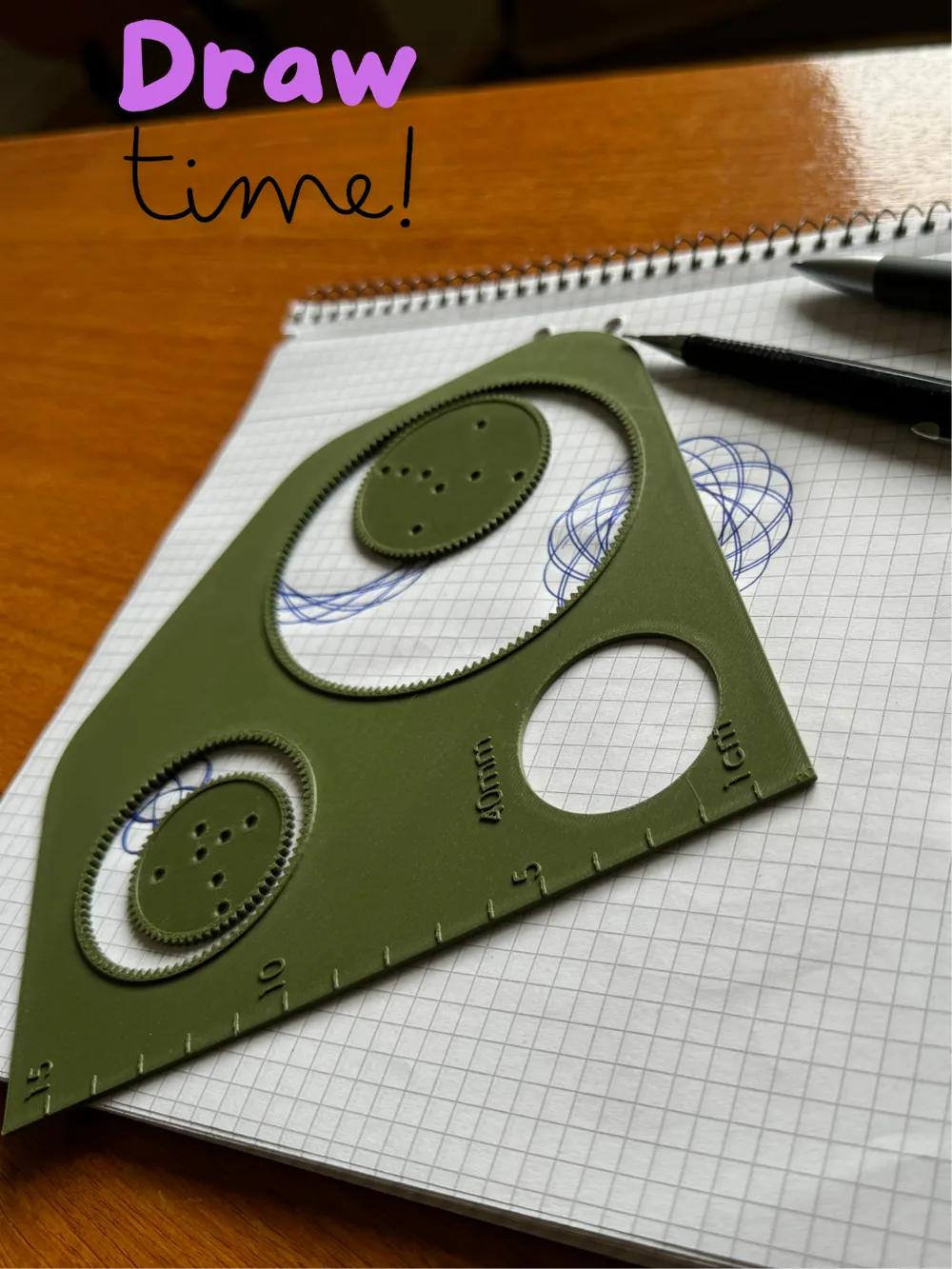 Drawing tool-Spirograph/ruler by Jalu - MakerWorld