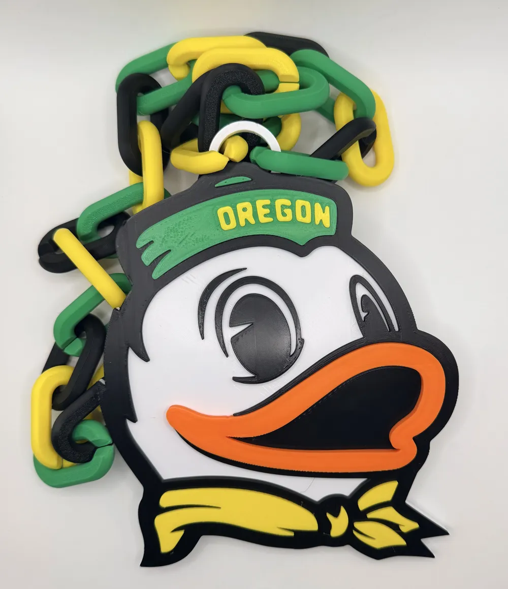 OREGON DUCKS HYPE CHAIN - Free 3D Print Model - MakerWorld