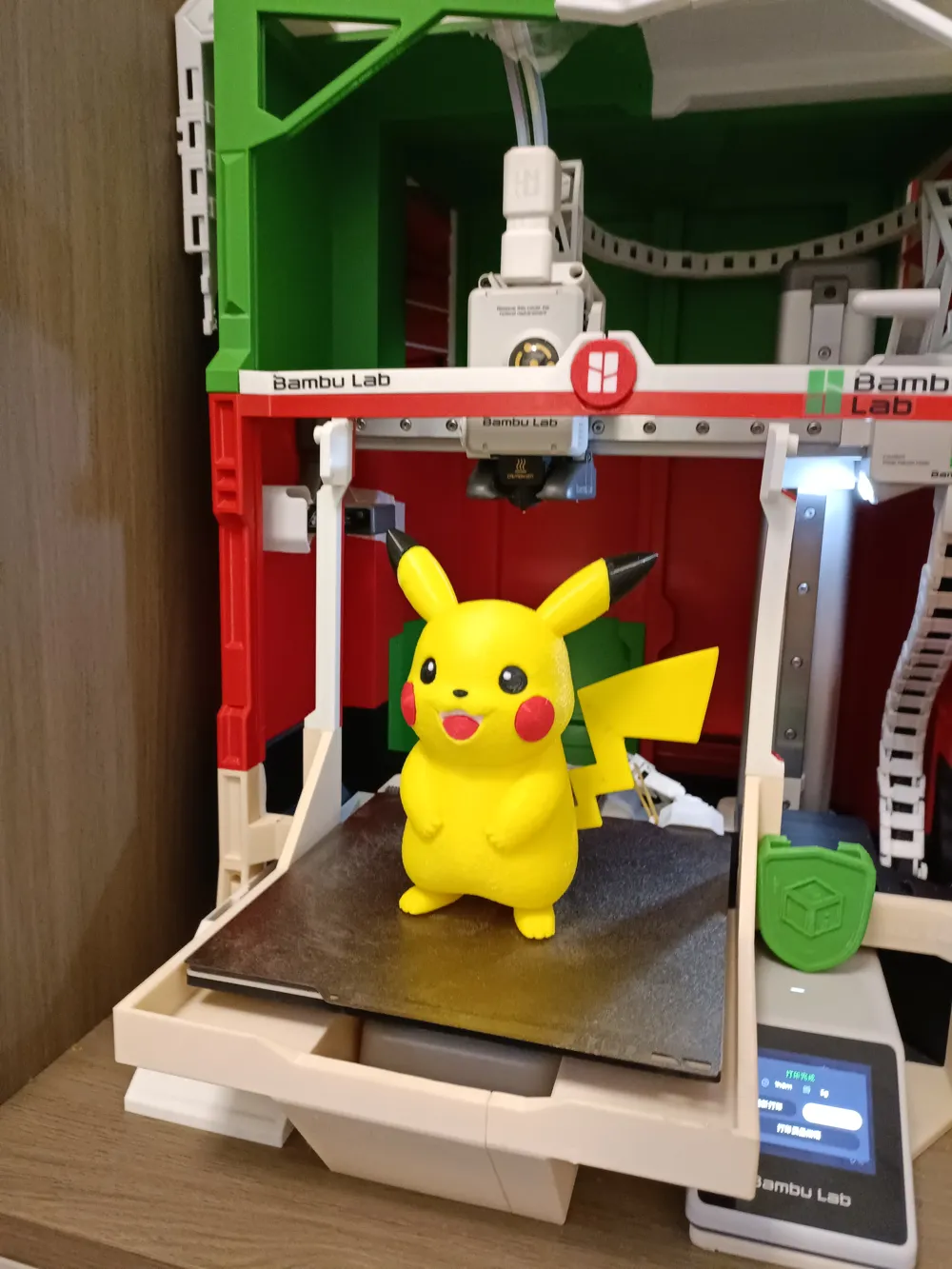 Cute Pikachu Desktop Ornament [Multi-part + Color Separation] - Free 3D ...